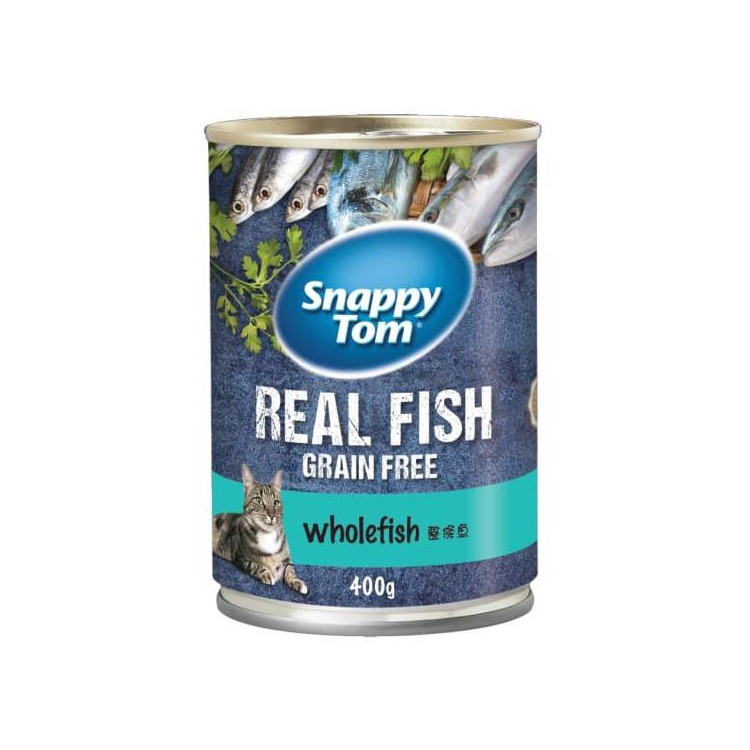 PetMaster | Snappy Tom Canned Food Whole Fish 400g – CatSmart Live